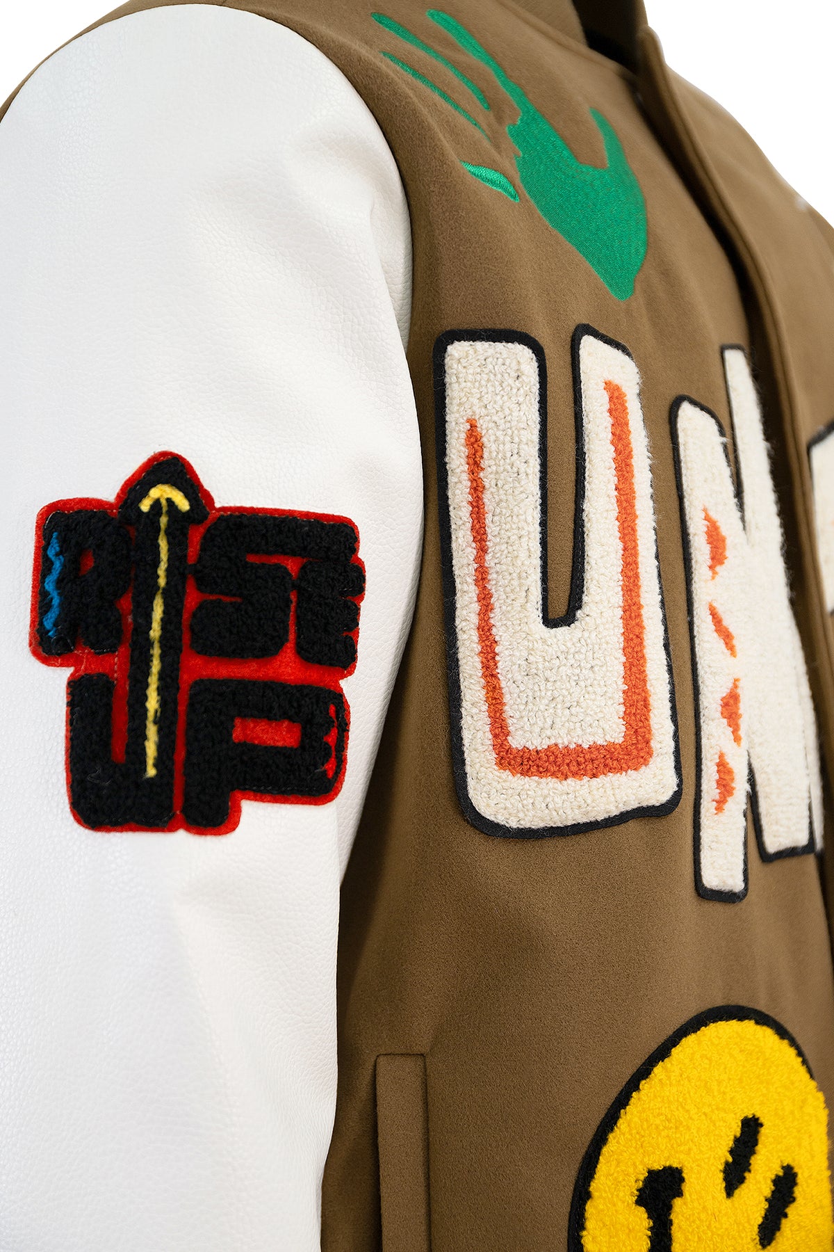 Men's Unity Peace & Love Wool Varsity Jacket – G-Style USA