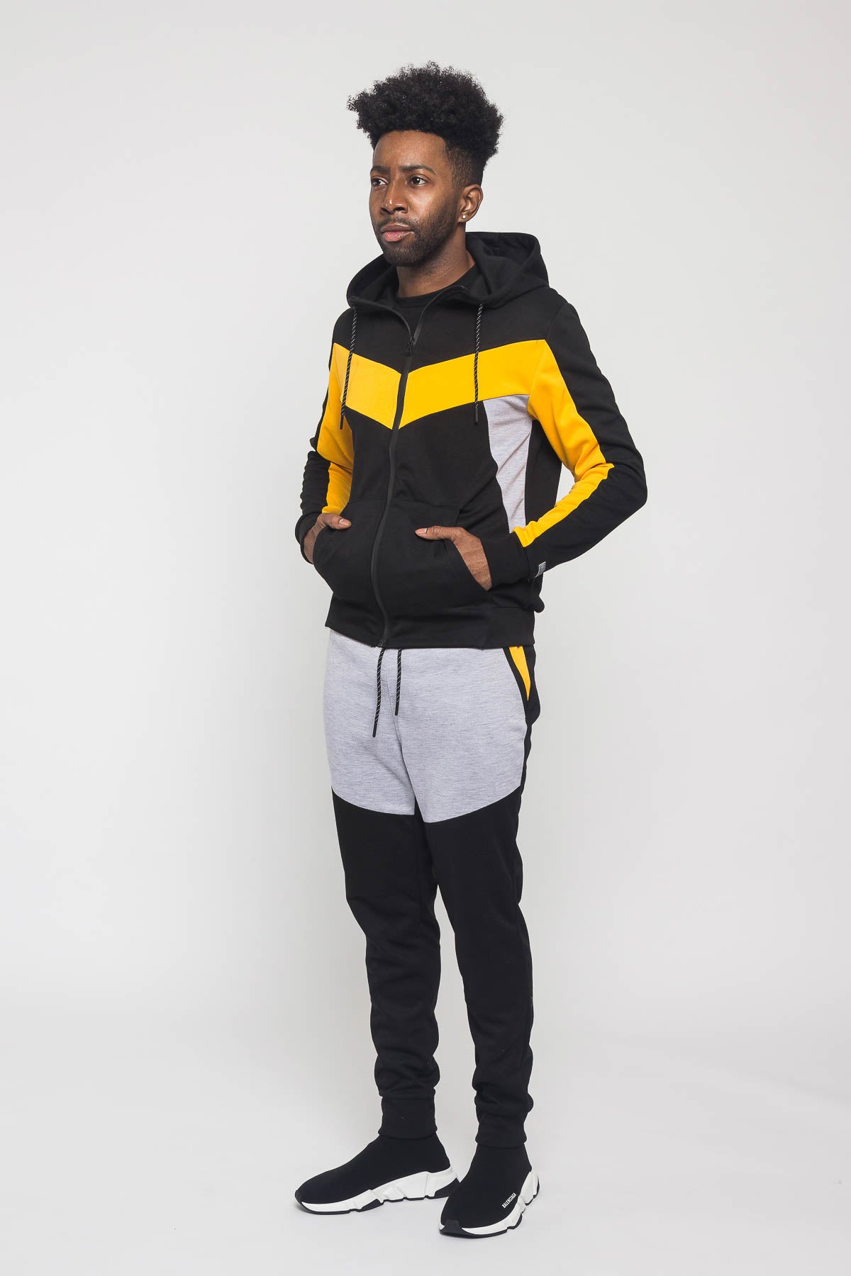 Tri Colored Tracksuit Set – G-Style USA