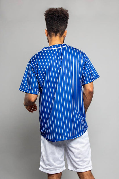 Pin Striped Baseball Jersey – G-Style USA