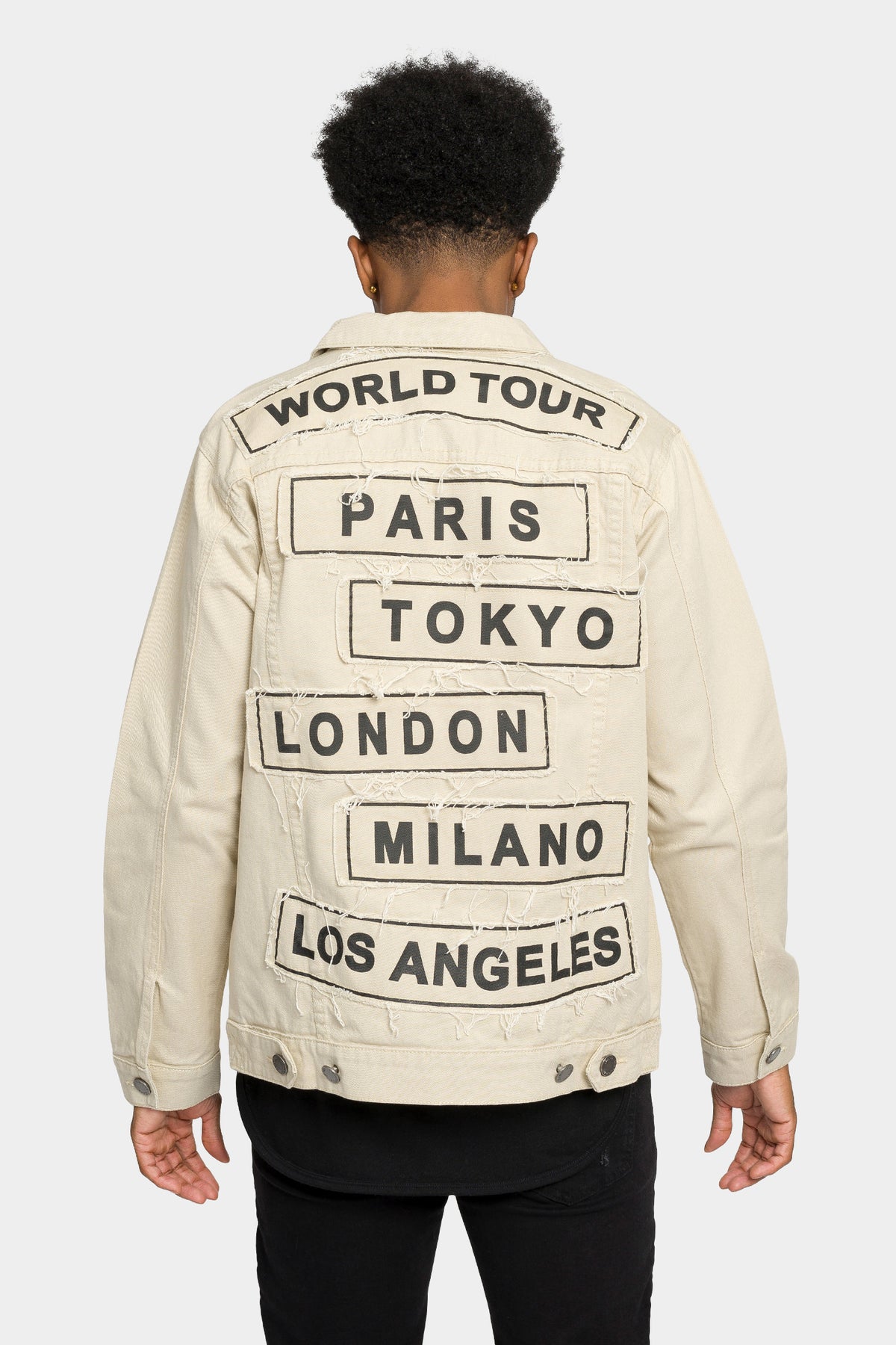 World Tour Colored Denim Jacket – G-Style USA