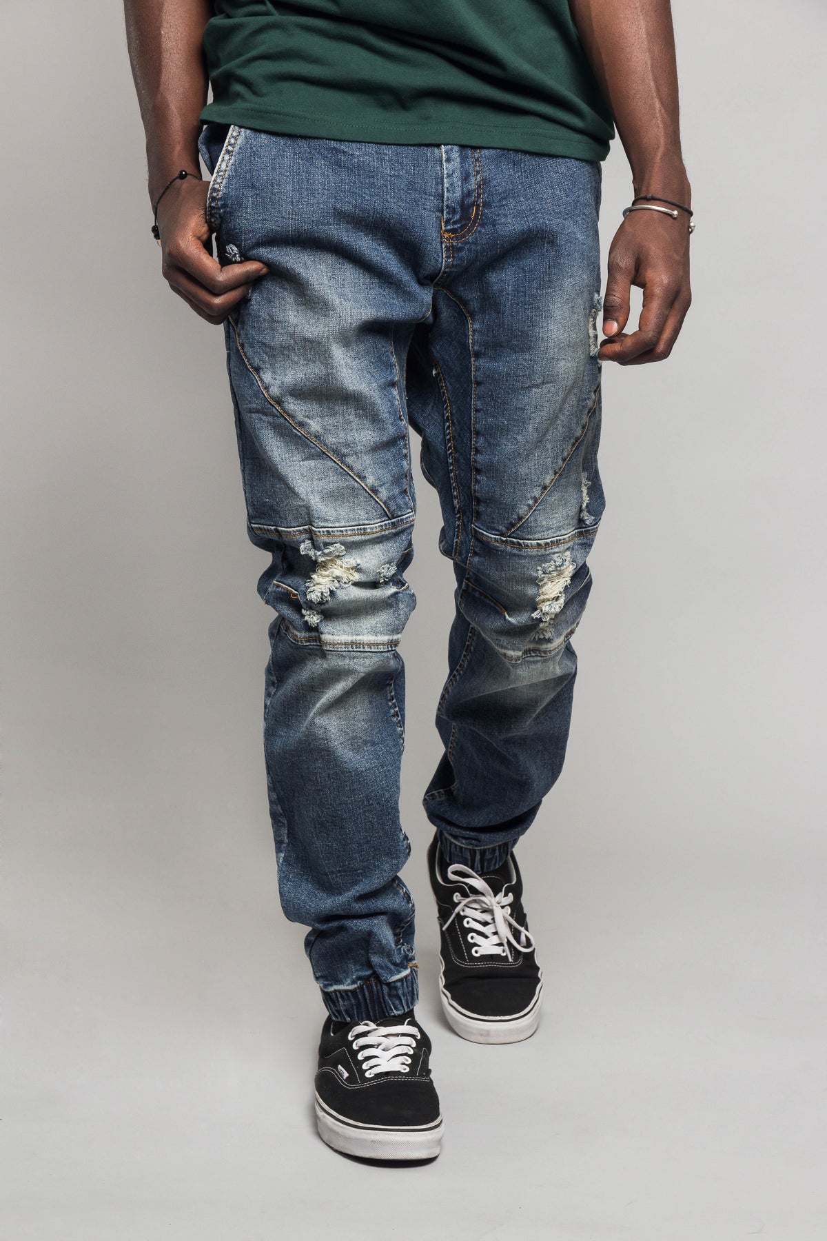Essential Distressed Joggers – G-Style USA