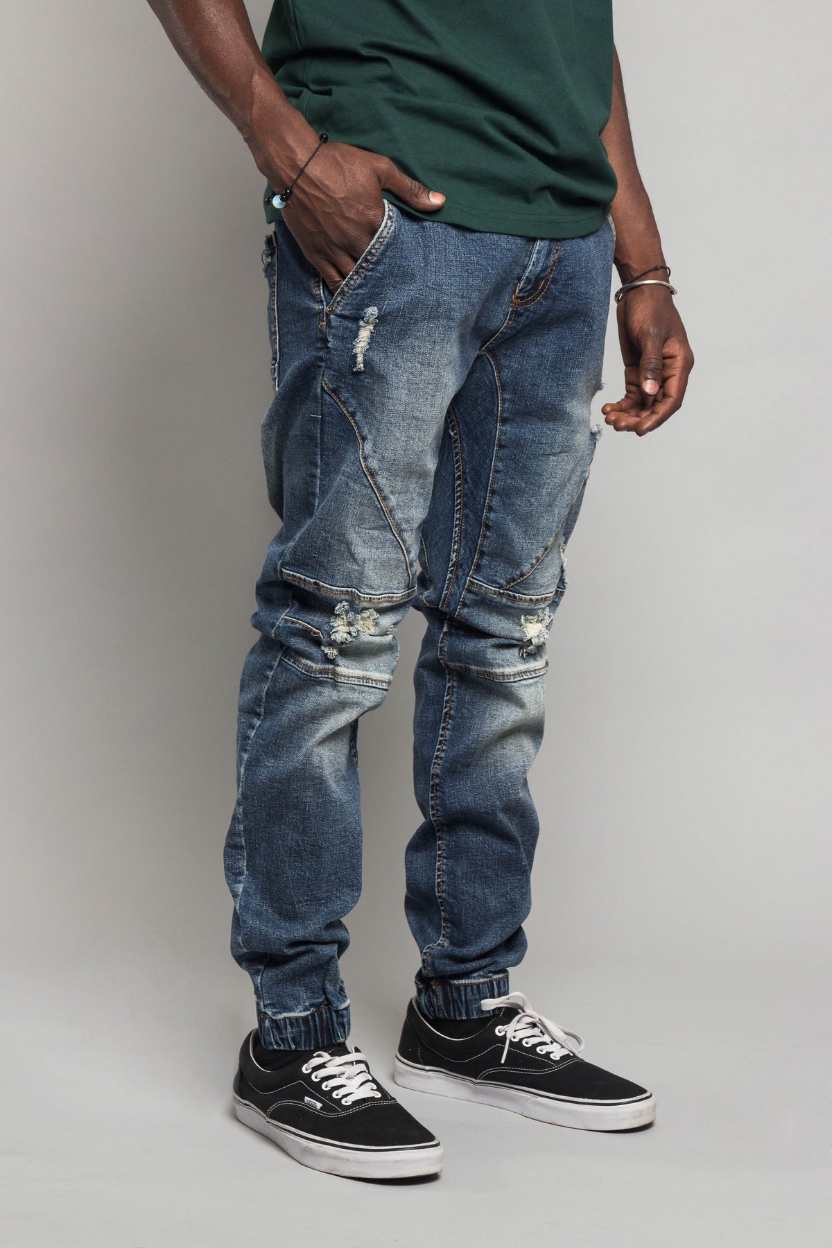 Essential Distressed Joggers – G-Style USA