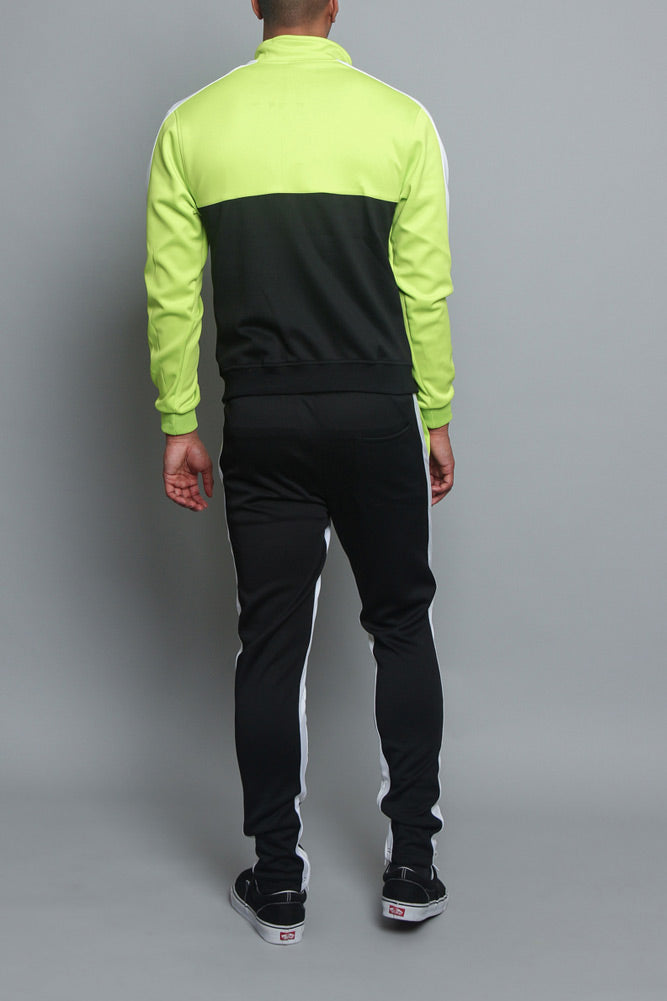Tri-Colored Track Suit Set – G-Style USA