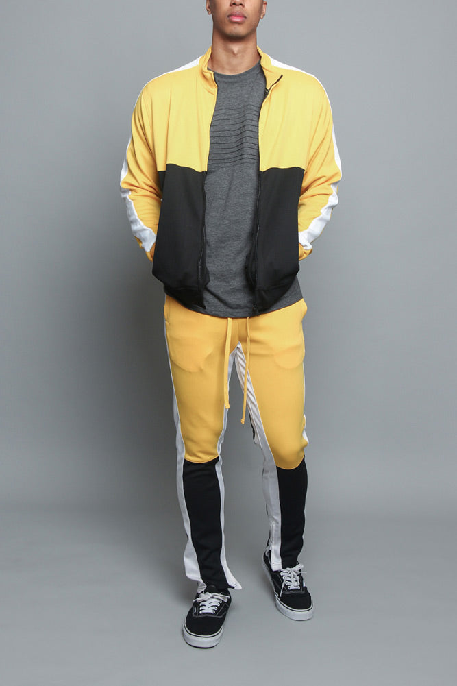 Tri-Colored Track Suit Set – G-Style USA