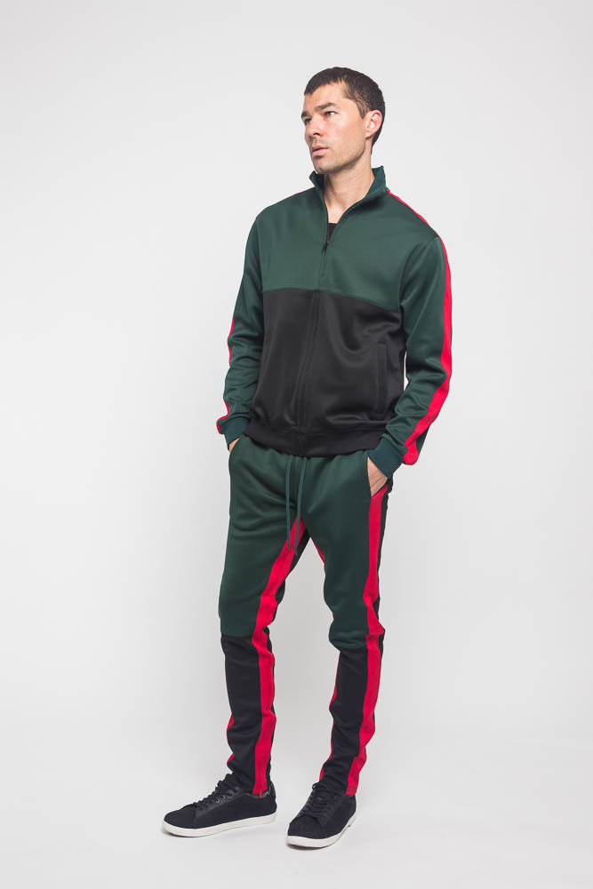 Tri-Colored Track Suit Set – G-Style USA