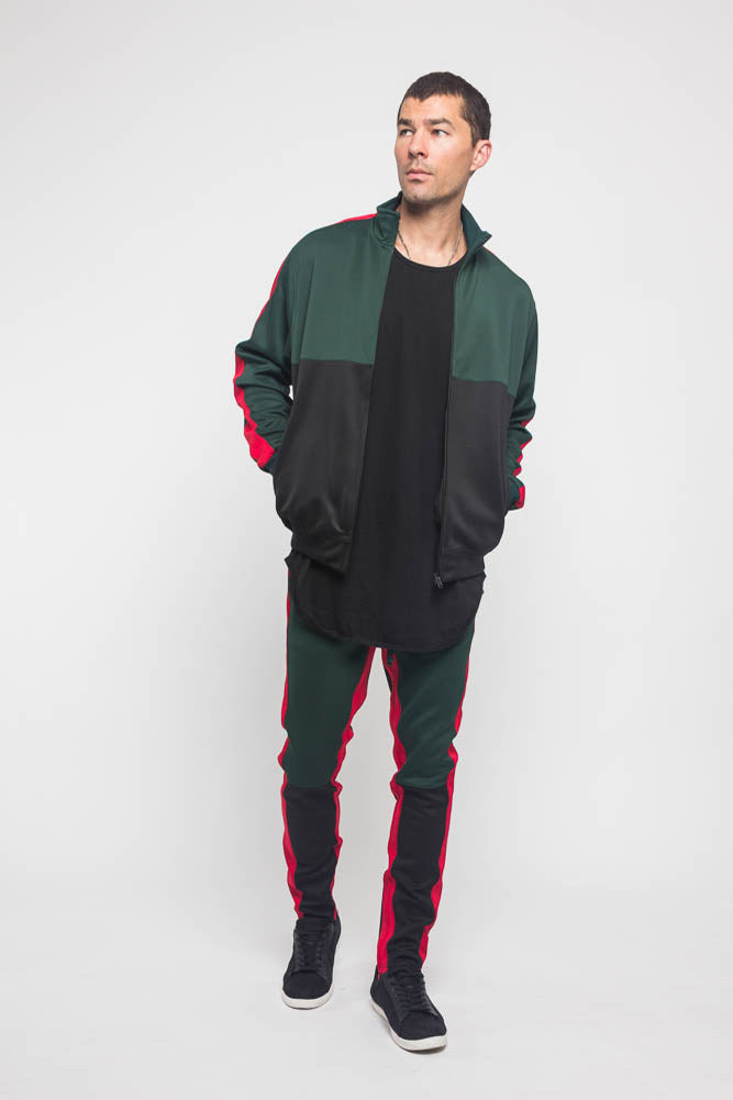 Tri-Colored Track Suit Set – G-Style USA