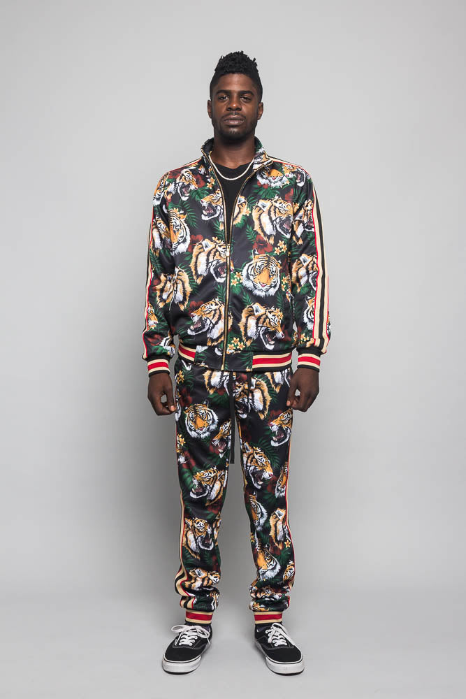 G Striped Tiger Track Suit Set – G-Style USA