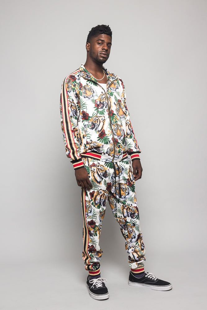 G Striped Tiger Track Suit Set – G-Style USA