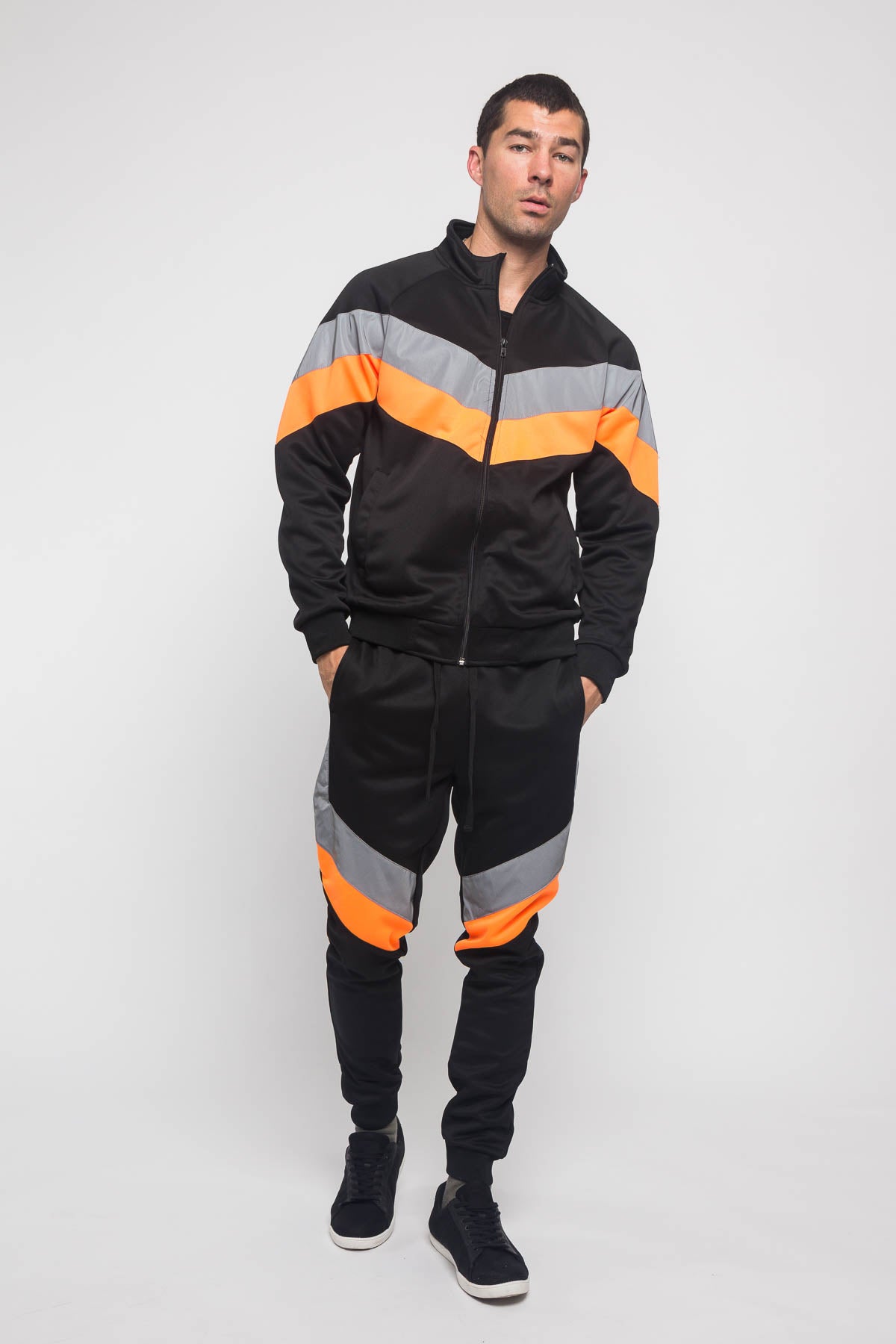 Reflective Neon Tracksuit – G-Style USA