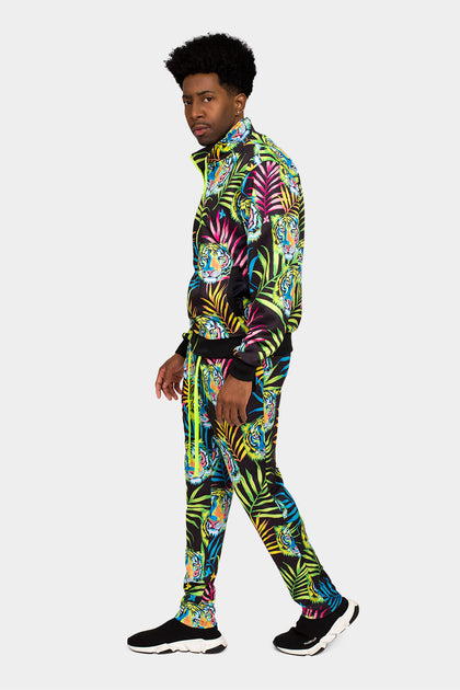 Bright Floral Tracksuit – G-Style USA