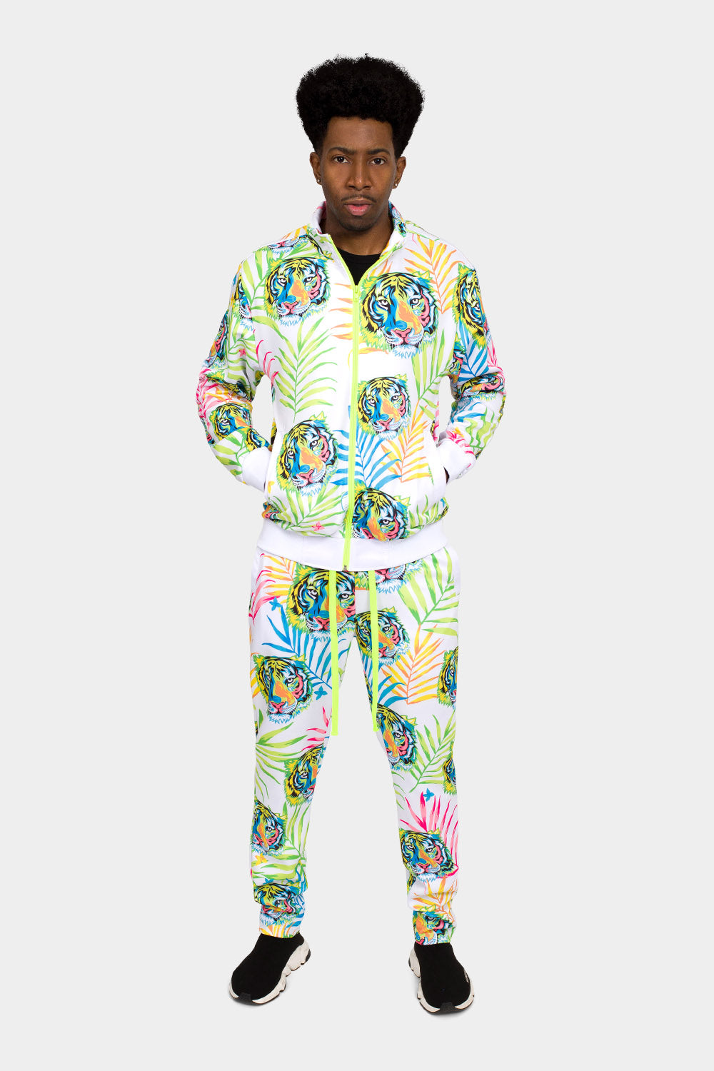 Bright Floral Tracksuit – G-Style USA