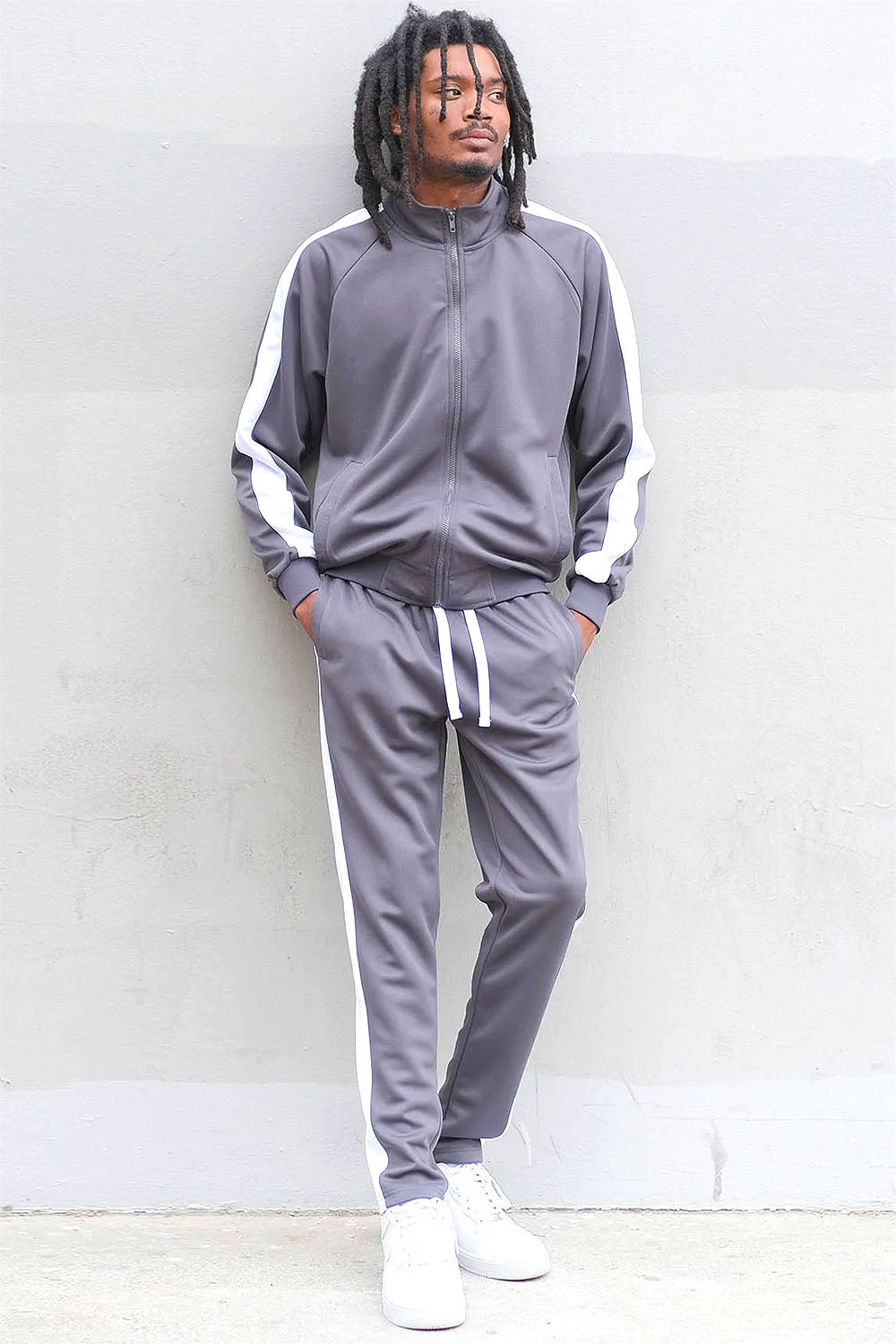 Essential Side Stripe Track Suit – G-Style USA