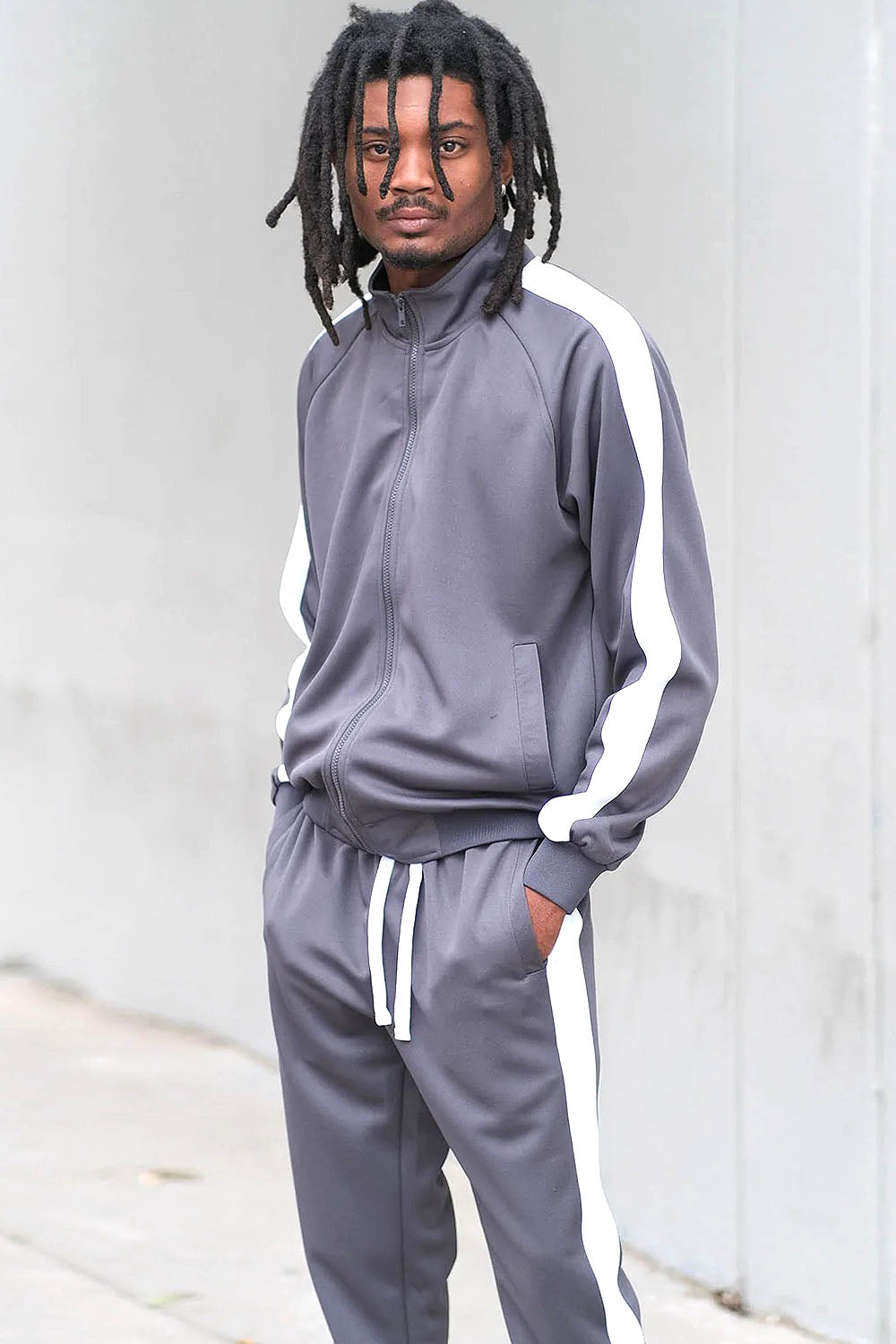 Essential Side Stripe Track Suit – G-Style USA