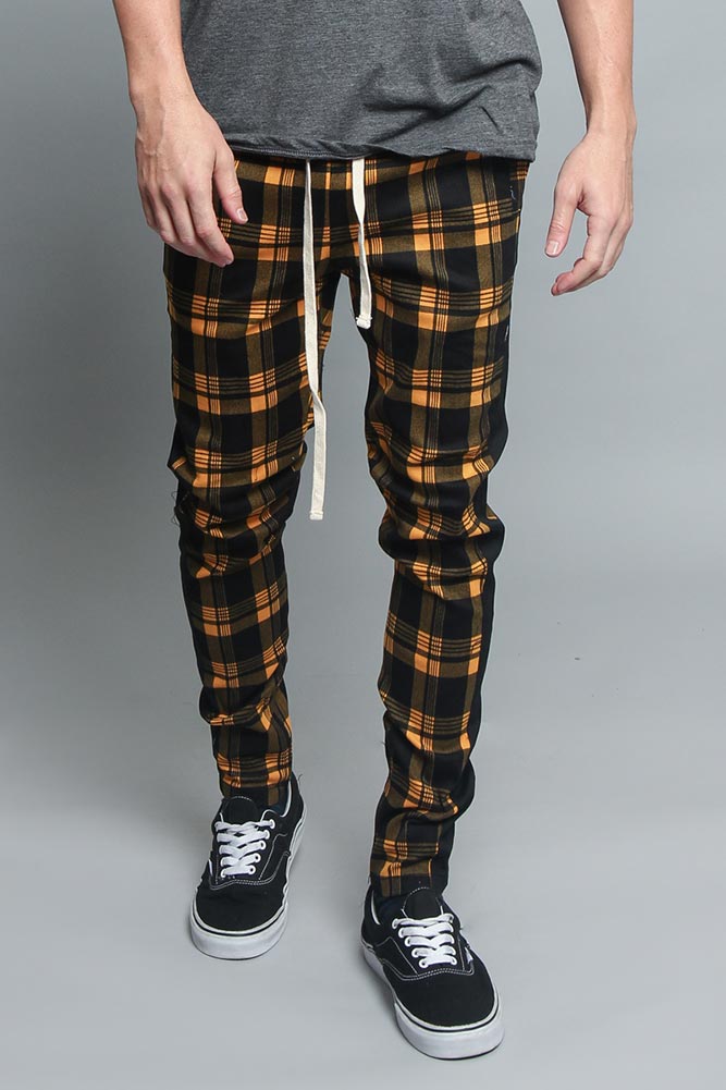 Plaid Track Pants – G-Style USA
