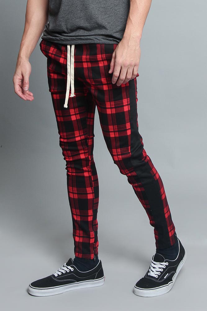 Plaid Track Pants – G-Style USA