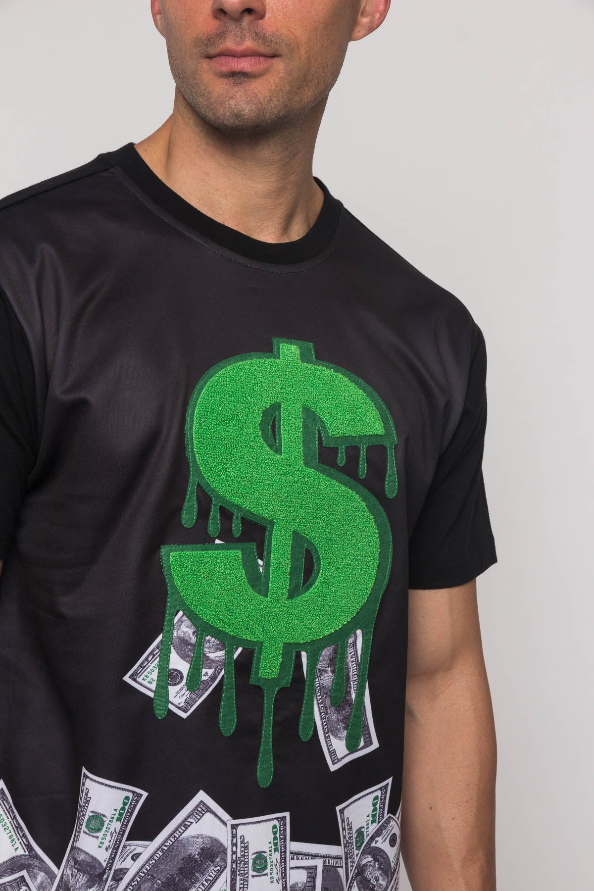 Chenille Dollar Sign T-Shirt – G-Style USA