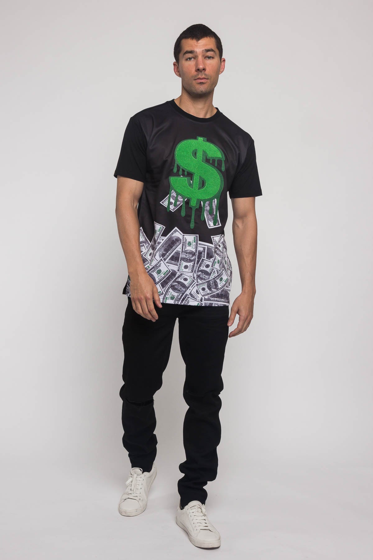 Chenille Dollar Sign T-Shirt – G-Style USA