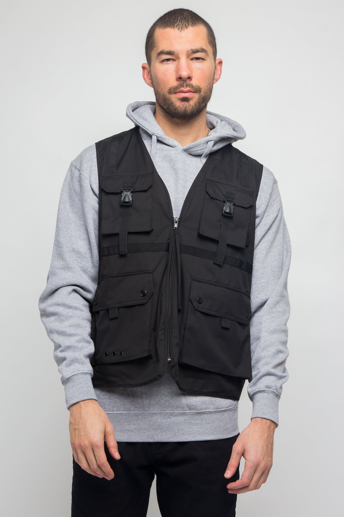 Utility Buckled Pocket Vest – G-Style USA
