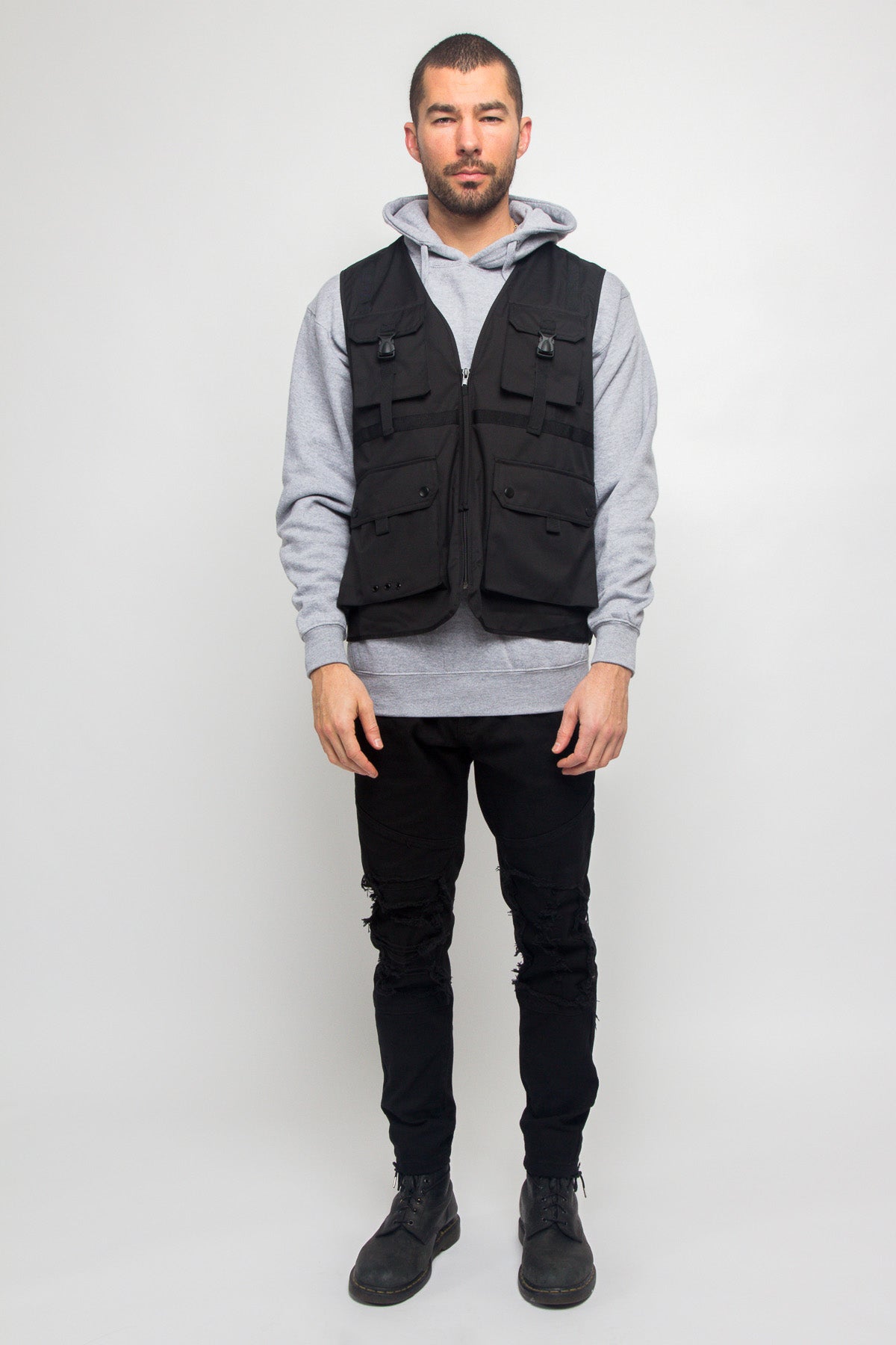 Utility Buckled Pocket Vest – G-Style USA
