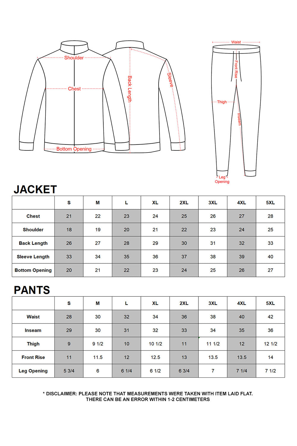 Tri-Colored Track Suit Set – G-Style USA